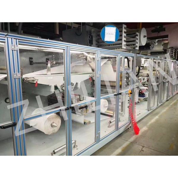 Quality Five Layers Nursing Sheet Under Pad Machine 800mm Width for sale