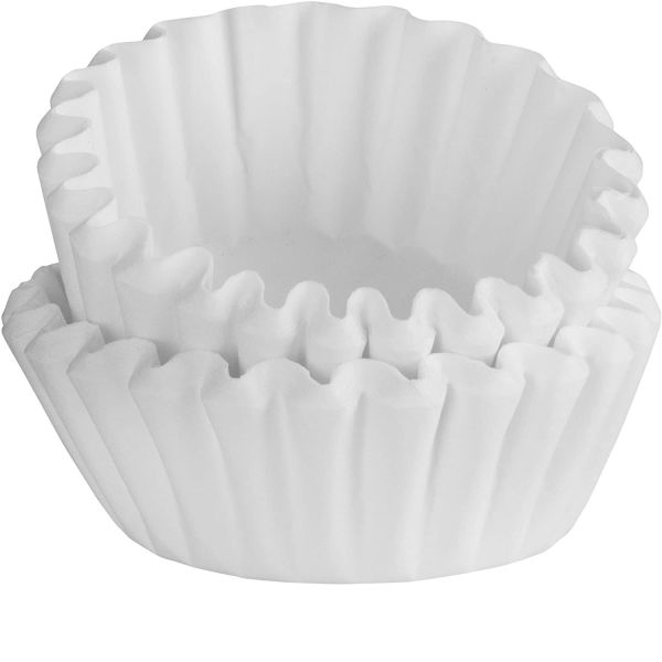 Quality 50 Pcs Basket Coffee Filter bleached Disposable Paper Basket For Coffee Maker for sale