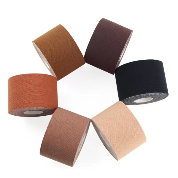 Quality Customized Logo Waterproof Breast Tape Adhesive Breast Lift Tape 5cmx5m Sweatproof for sale