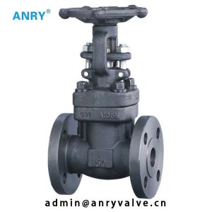 Quality 300LBS 600LBS 900LBS CS Forged A105 Body 13%CR Wedge Non Rising Gate Valve for sale