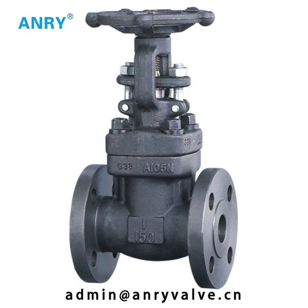Quality 300LBS 600LBS 900LBS CS Forged A105 Body 13%CR Wedge  Non Rising Gate Valve for sale