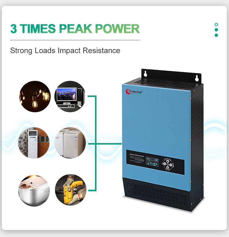 12v hybrid inverter 12 three times peak power