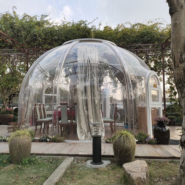 Quality Hall Effect Technology 6m Geodesic Dome Outdoor Diameter 5m Energy Management for sale