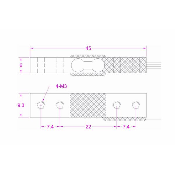 Quality 1kg Micro Weighing Sensor 500g Miniature Lightweight Load Cell 300g for sale