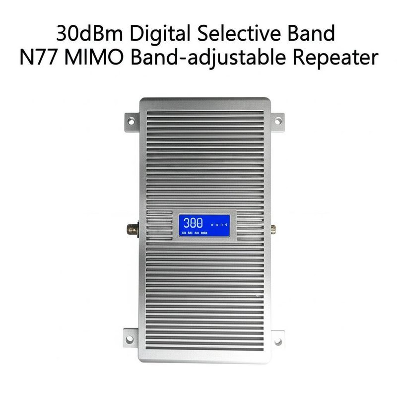 Quality 30dBm N77 MIMO Band Repeater 3700-3980MHz 2T2R for sale