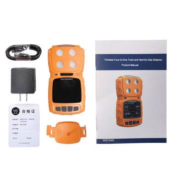 Quality Zetron 4 In 1 Portable Multi Gas Detector H2S O2 CO EX IP65 200g Compact Easy for sale