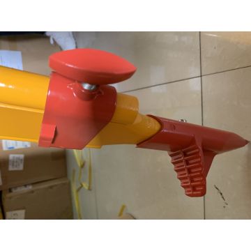 Quality Durable Wooden tripod for Total Station, Automatic Level, GPS with Red Color for sale