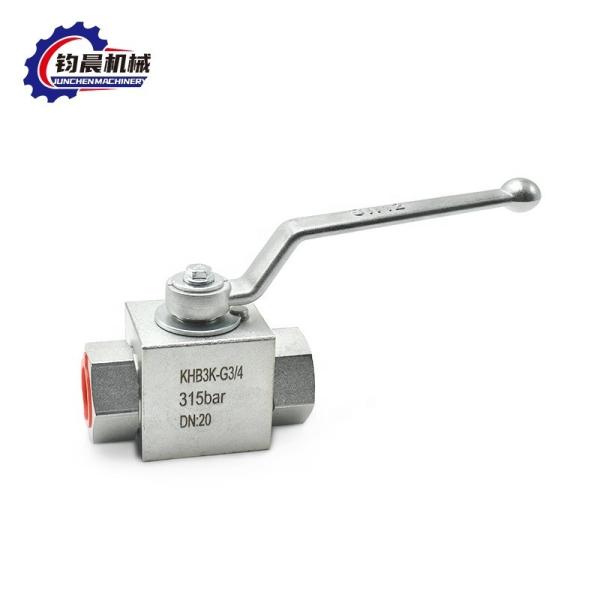 Quality OEM Bestseller-Hydraulik Kugel Hahn KHB3K Zweiwege-Dreiweg Eventil for sale