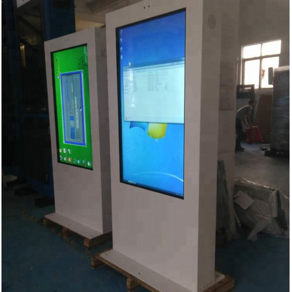 Quality IP65 Waterproof Interactive Outdoor LCD Digital Signage Outdoor Information for sale