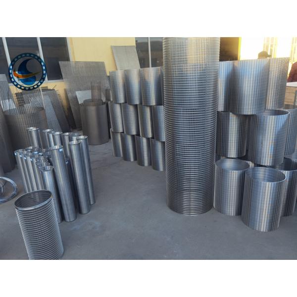 Quality Anti Abrasion Downhole Slotted Tube With Polished Non Clogging Surface for sale