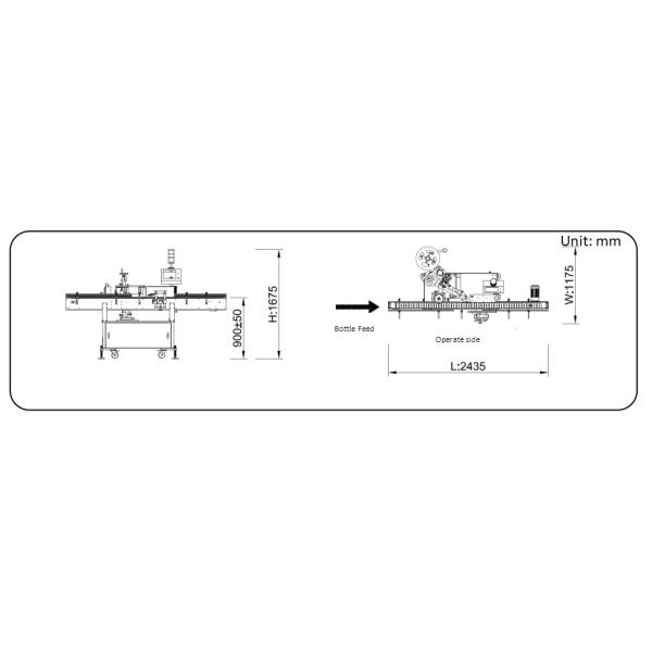 Quality Various Round Bottles TN-150K Intelligent Self Adhesive Labeling Machine for sale