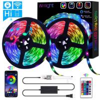Quality Flexible LED Strip Lights Smart Remote Control RGB Light for Energy and Mood for sale