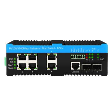 Quality 8 Port 802.3bt PoE++ SFP Managed Switch 1G/2.5G POE Af/At/Bt Compliant for sale