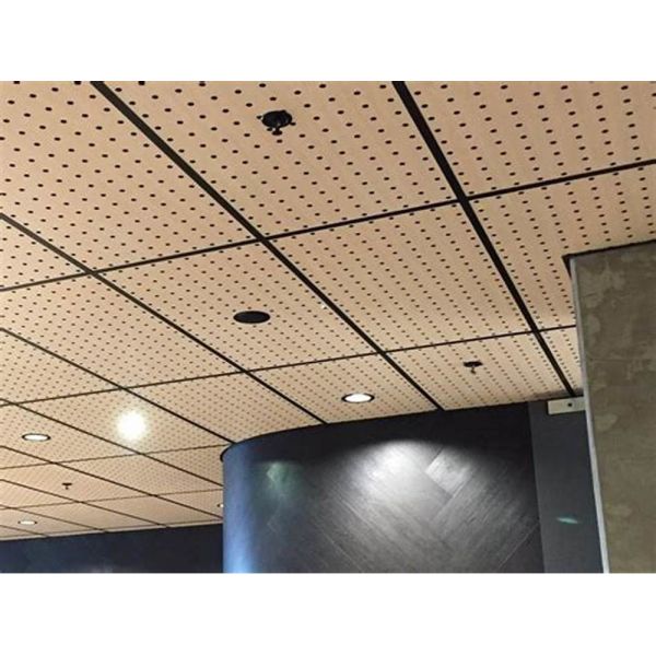 Quality 3mm Perforated Plywood Acoustic Panels Eco Friendly Customized for sale