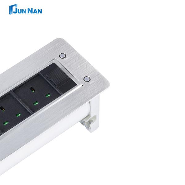 Quality Hidden On Conference EU Power Plug Desk Socket for sale