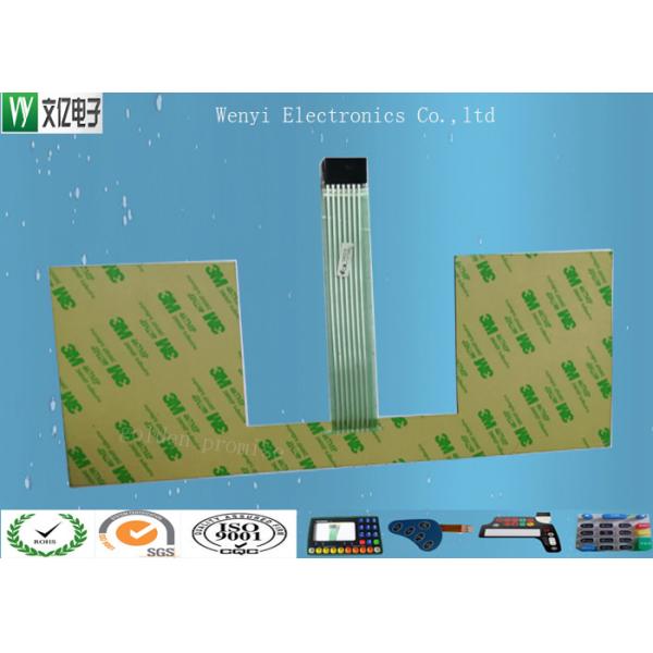 Quality Round Key FPC Membrane Switch , Push Button FPC Membrane Switch For Electronic for sale