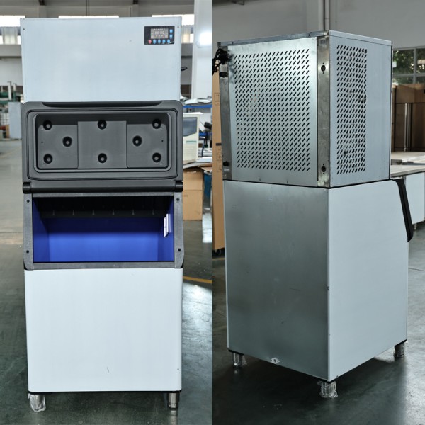 Quality 22mm Cube Ice Machine 450kg Capacity Suitable for Bars Dance Halls and for sale