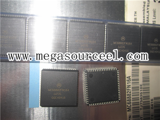 Quality Integrated Circuit Chip HCMOS Enhanced Floating-Point Coprocessor MC68882FN16A for sale