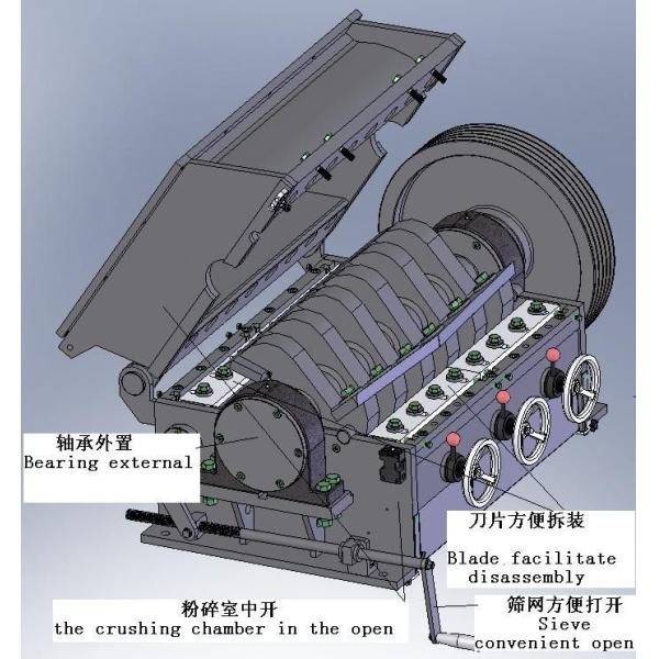 Quality Sound Proof Low Speed Crusher Granulator for sale