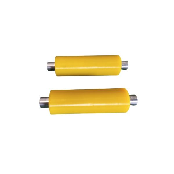 Quality 90 A Shore Hardness PU Coated Roller Polyurethane Coated Rollers For Mechanical for sale