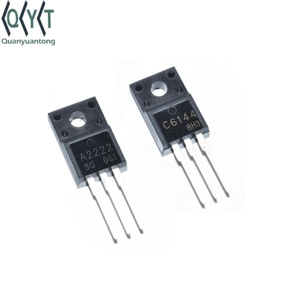 Quality Transistor A2222 C6144 A2222 2SA2222 2SC6144 Bipolar Transistor PNP NPN 50V 10A for sale
