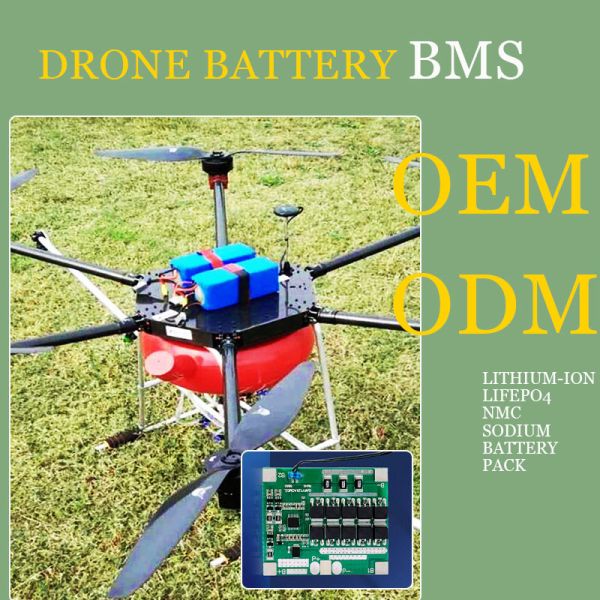 Quality Custom Smart 1S-10S Battery Management System for Drone Battery Packs with 3S 5A-40A and 2 Layer PCB for sale