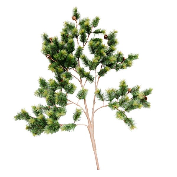 Quality Aesthetic 150cm Artificial Pine Tree Branches With 112pcs Leaves for sale