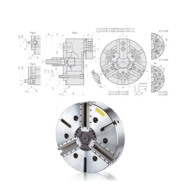Quality Machine irregular Long Special workpieces Chuck AutoStrong 2 3 4 Jaw Wedge Type for sale