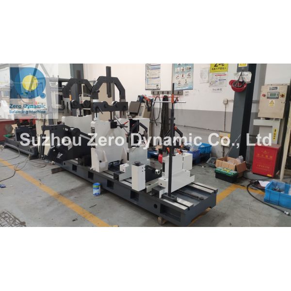 Quality Generator Motor Rotor Balancing Machine, Belt Drive Hard Bearing Paper Mill Roller Balancer for sale