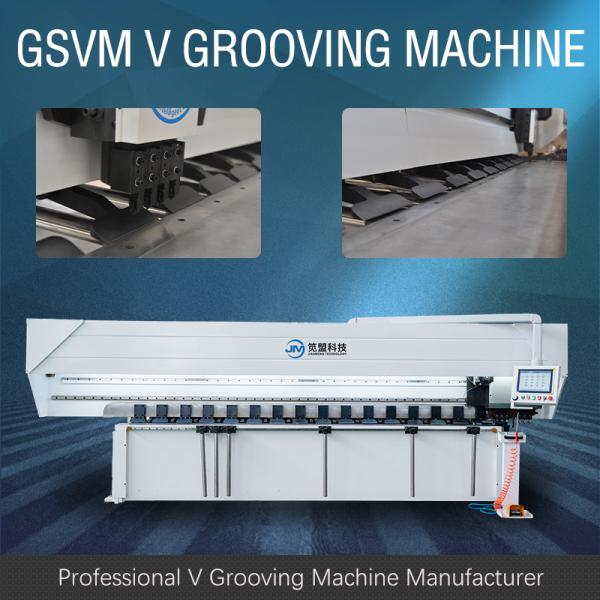 Quality Vertical Electric Grooving Machine CNC V Grooving Machine For Home Decoration for sale