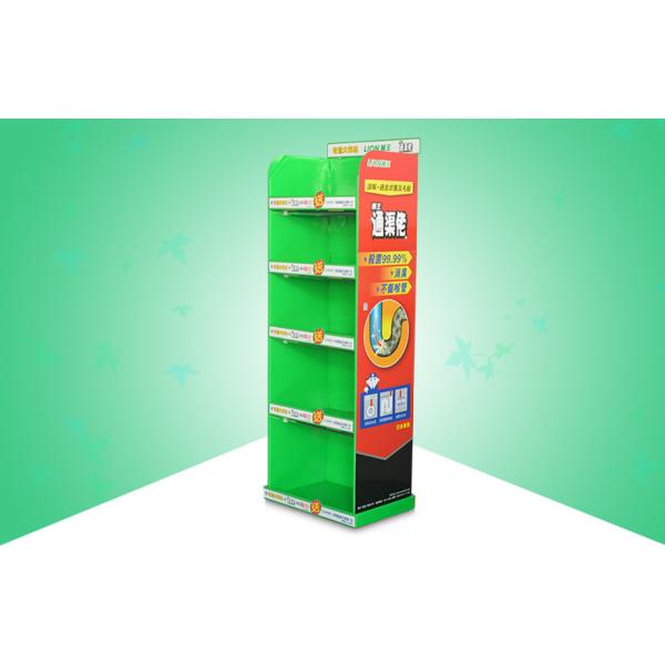 Quality Customized Cardboard Display Stands CMKY Offset Printing For Dinnerware Products for sale