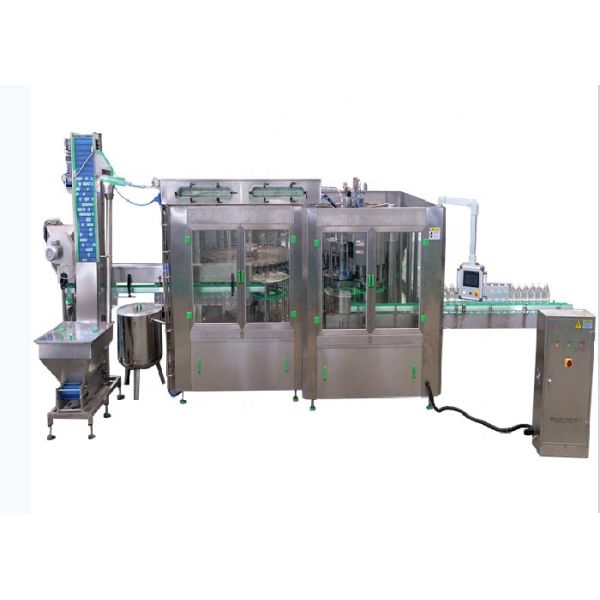 Quality PLC Automatic Water Bottle Filling Machine 415V Mineral Water Production Plant for sale