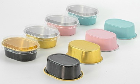 Quality Customized Shape Foil Box Aluminum Foil Container for Cakes in Kitchen for sale