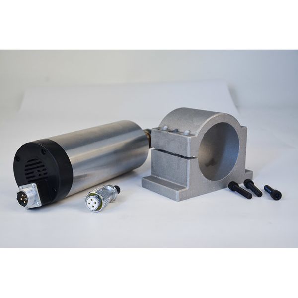 Quality Air Cooling CNC Spindle Motor 80mm Clamp 2.2KW 220V For Wood Engraving for sale
