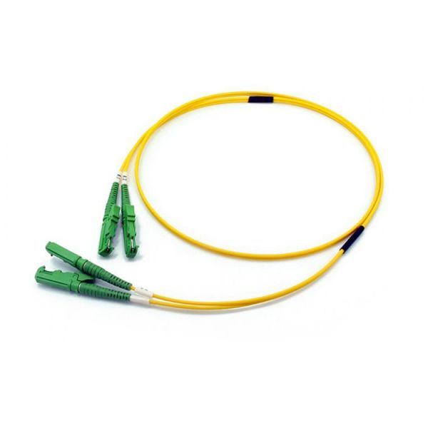 Quality High Speed E2000 Duplex Simplex Fiber Optic Patch Cords APC UPC LSZH Fiber Patch for sale