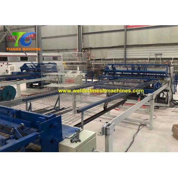 Quality 125kva*8 Fence Mesh Welding Machine 50*50mm Wire Mesh Welder for sale
