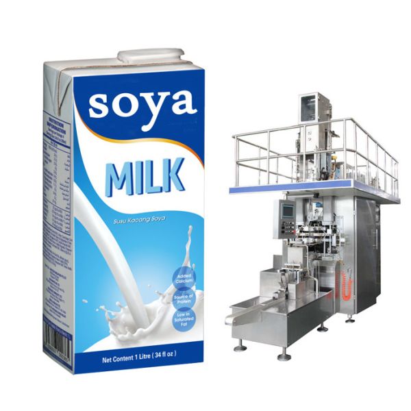 Quality 125ml Aseptic Brick Carton Filling Machine Beverage Packaging Machine for sale
