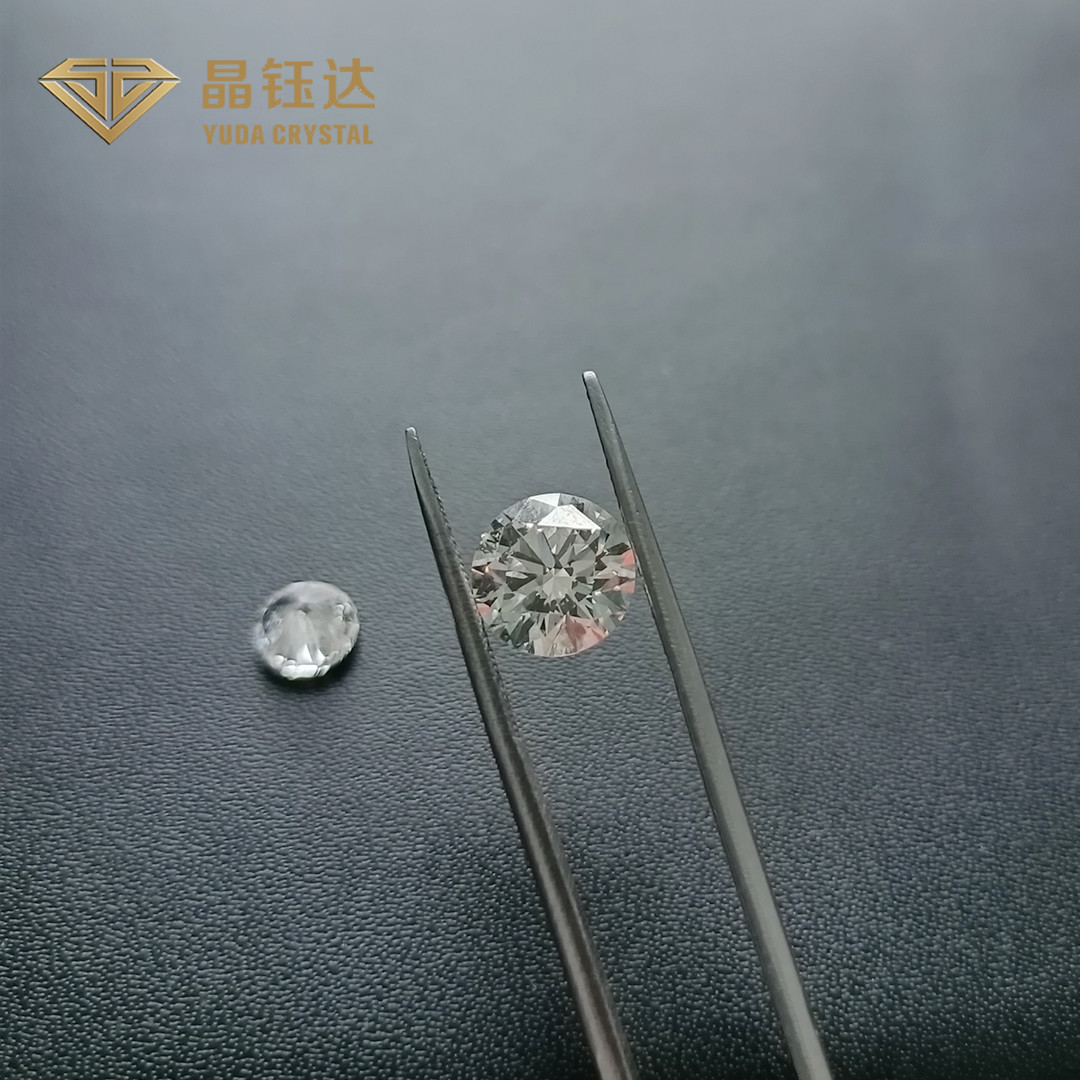 Quality Round Square 5mm To 8mm HPHT Synthetic Diamond 8.0ct 8.99ct For Excellent Cut for sale