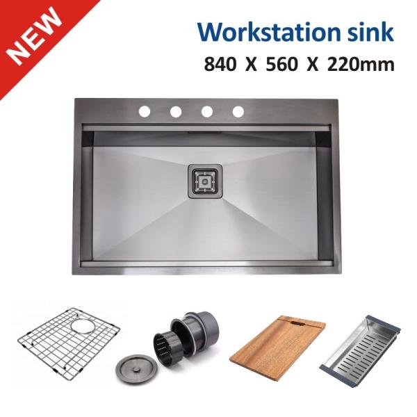 Quality 33' Topmount Stainless Steel Sink for sale