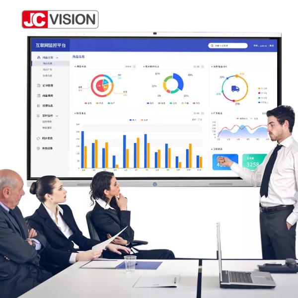 Quality JCVISION School 110inch Smart Interactive Whiteboard Touch Screen LCD Display for sale