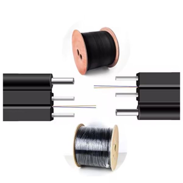 Quality Telecommunication G657a Frp Kfr Drop Indoor Ftth Fiber Optic Cable for for sale