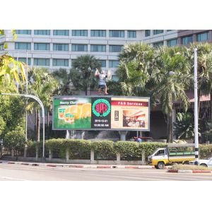 Quality Commercial Advertising LED Display Full Color Outdoor Big Screen P10 P16 P20 P25 for sale