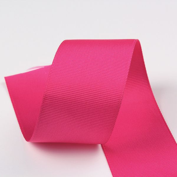 Quality 3mm-100mm Solid Assorted Color Polyester Grosgrain Ribbon for Gift Wrapping and for sale