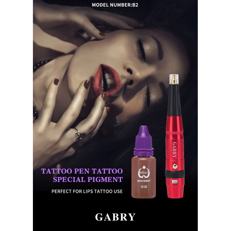 Eyebrow Tattoo Pen Kit OEM Private Label Semi-Permanent Makeup Machine Tattoo Pen Microblading