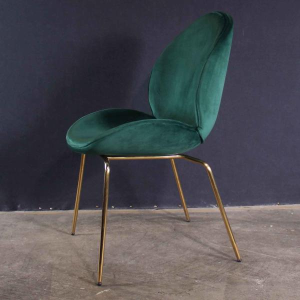 Quality Concise Style Dining Chair Lacquered Legs Furniture Manufacturer for sale