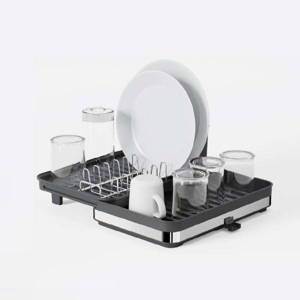 Quality Stainless Steel Kitchen Dish Drainer With Detachable Design for sale