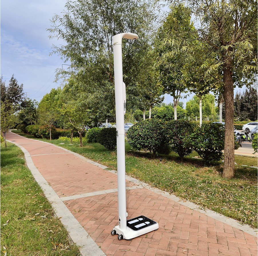 Quality Body Composition Analysis and Temperature Measurement with Standing Type Digital for sale
