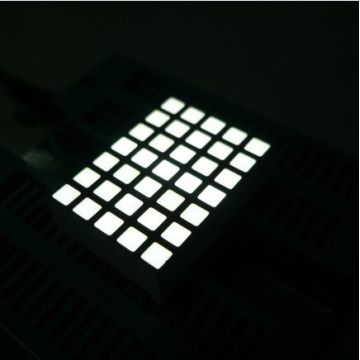 Quality Ultra Red Dot Matrix Led Display 5x7 22 x 30 x 10 mm For Lift Position for sale