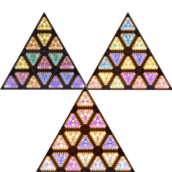 Quality LED 250W Retro Strobe Light Triangle Theater Stage Light Audio Effect Fresnel Fixures for sale