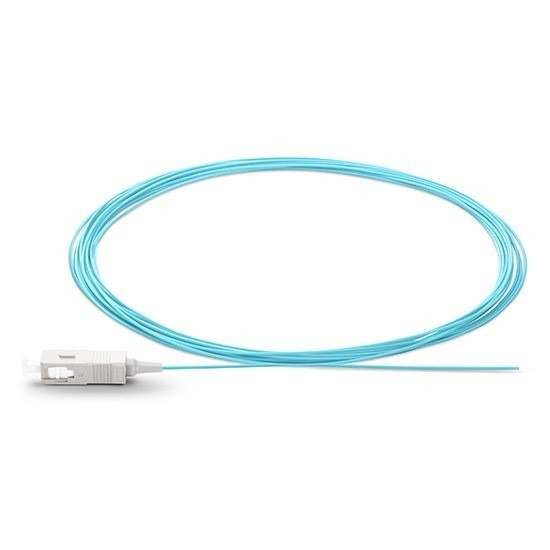 Quality High Power Simplex Single Mode Fiber Pigtail Sc / APC To Sc/APC Fiber Cable for sale